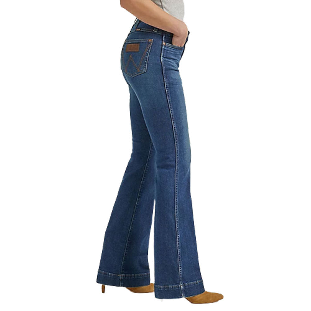 112338902 Wrangler Women's Retro High Rise Trouser Jean - Gabriella ...