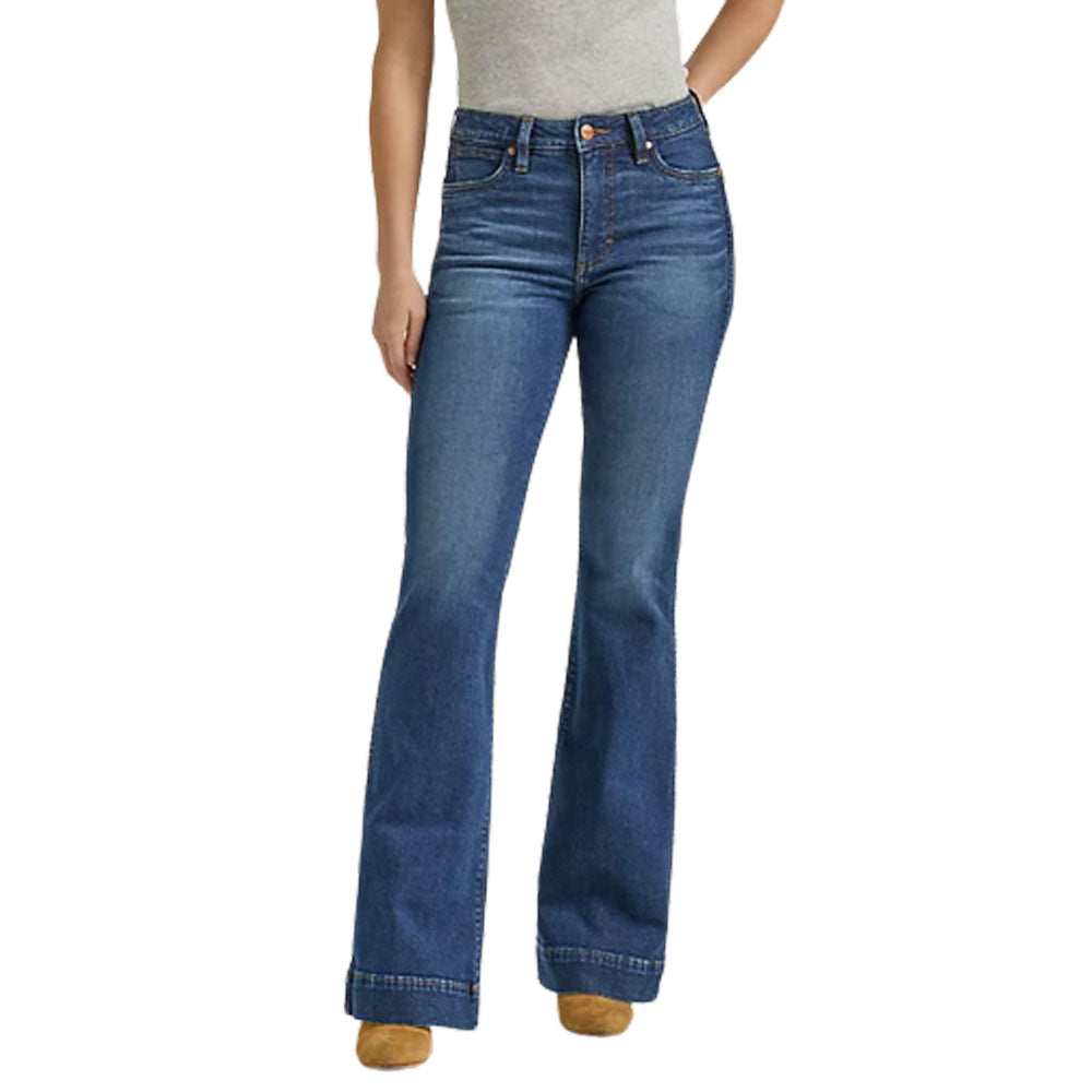 112338902 Wrangler Women's Retro High Rise Trouser Jean - Gabriella ...