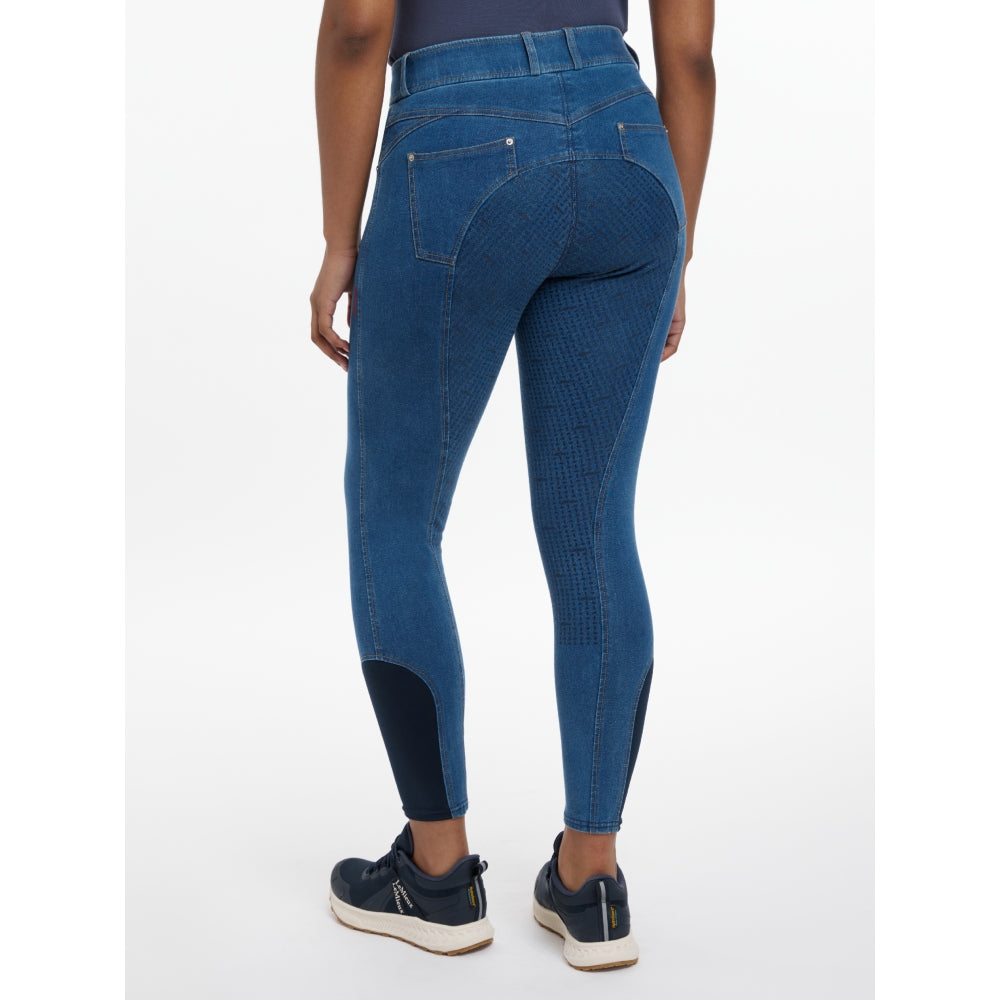 IT06543 LeMieux Women's Dolly Denim Breech - Dark Blue Wash | The Wire ...