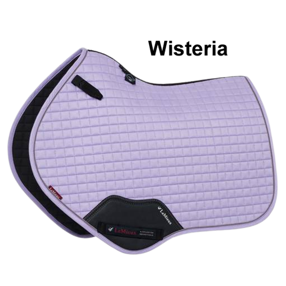 Purple English Saddle Pad
