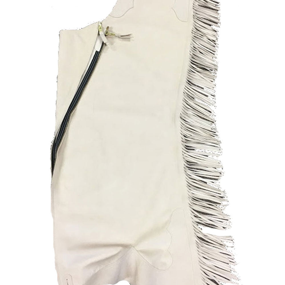 701 Hobby Horse Adult Ultrasuede Fringed Chaps - Sand Large | The Wire ...