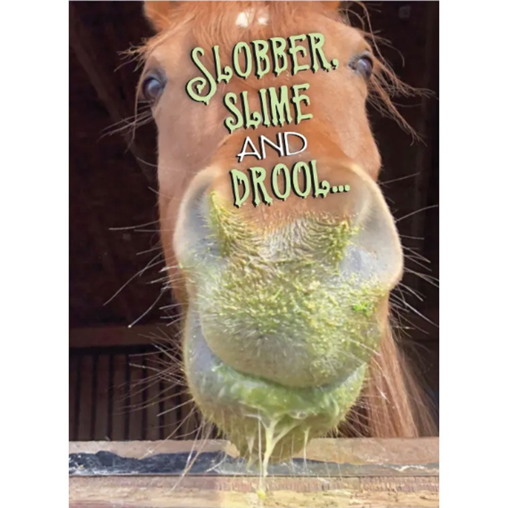Birthday Card - Slobber, Slime and Drool | The Wire Horse