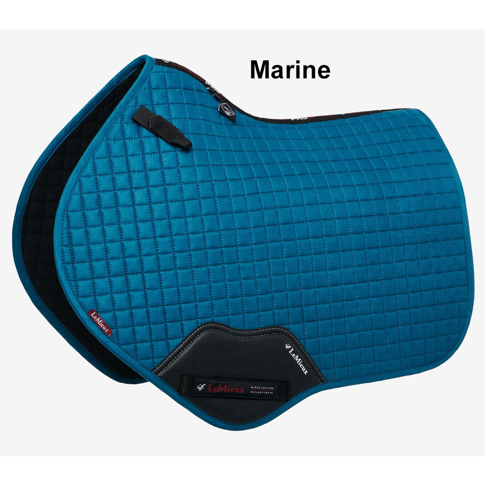 Blue English Saddle Pad