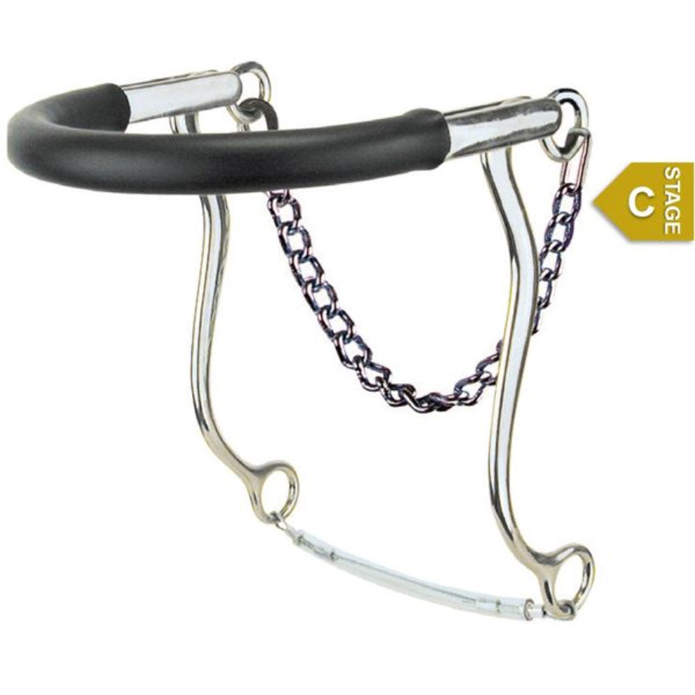 953 Reinsman Mechanical Hackamore 8 Inch Cheeks | The Wire Horse
