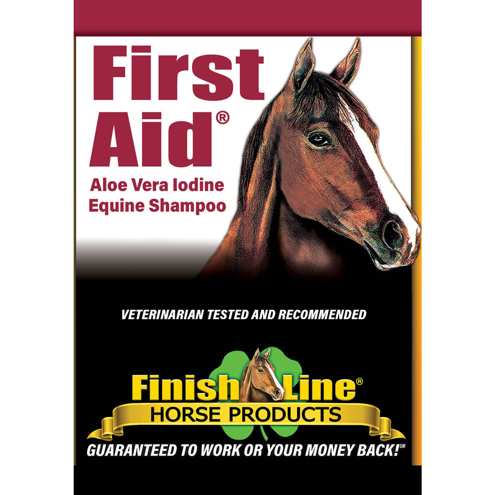 Finish Line First Aid Shampoo with Aloe Vera and Iodine | The Wire Horse