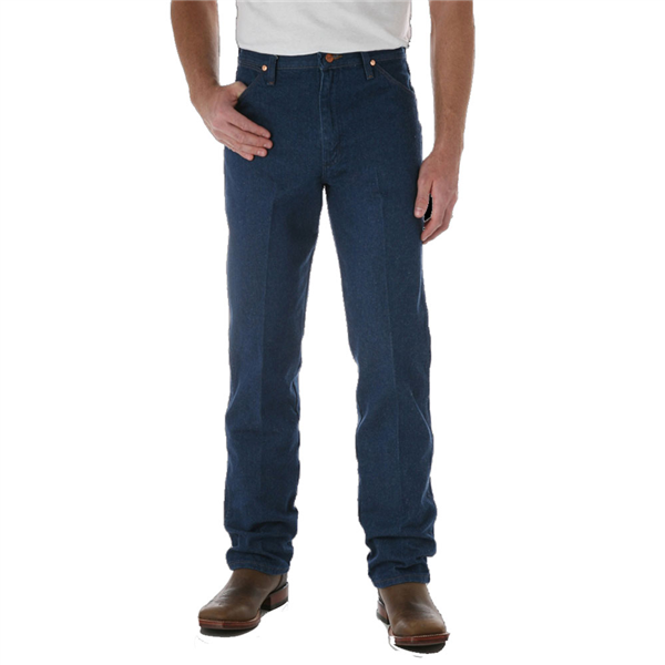 13MWZPW Wrangler Men's Cowboy Cut Original Fit Prewashed Indigo | The ...